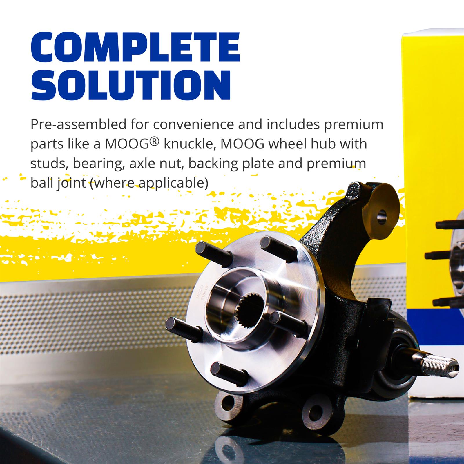 Moog Chassis Parts LK051 Moog Complete Knuckle Assemblies | Summit Racing