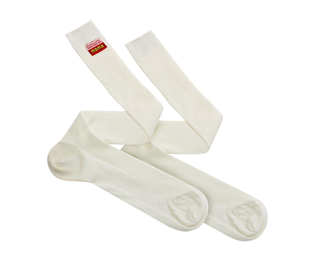 MOMO MNXLSCTWHL00 MOMO Racing Fireproof Socks | Summit Racing