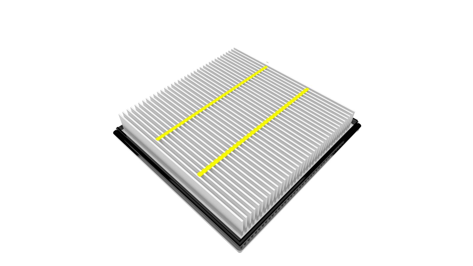 CHRYSLER Mopar Replacement 68081249AC Mopar Replacement Air Filter ...