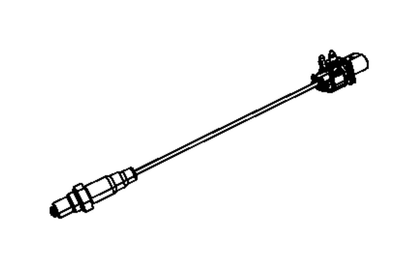 Mopar Replacement 68210084AA Mopar Replacement Nitrogen Oxide Sensors ...