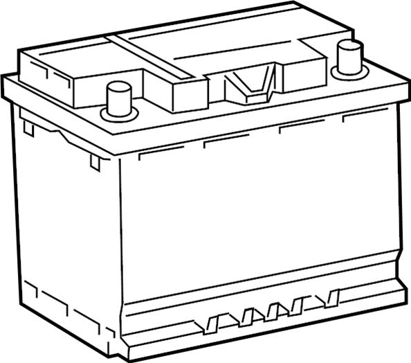 Mopar Replacement BBH7A001AA Mopar Replacement Batteries | Summit Racing