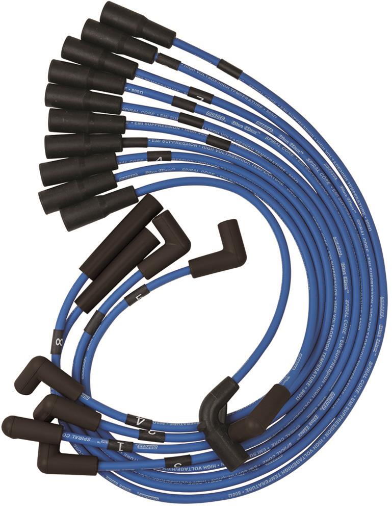 Moroso 72524 Moroso Blue Max Spiral Core Custom-Fit Wire Sets | Summit ...