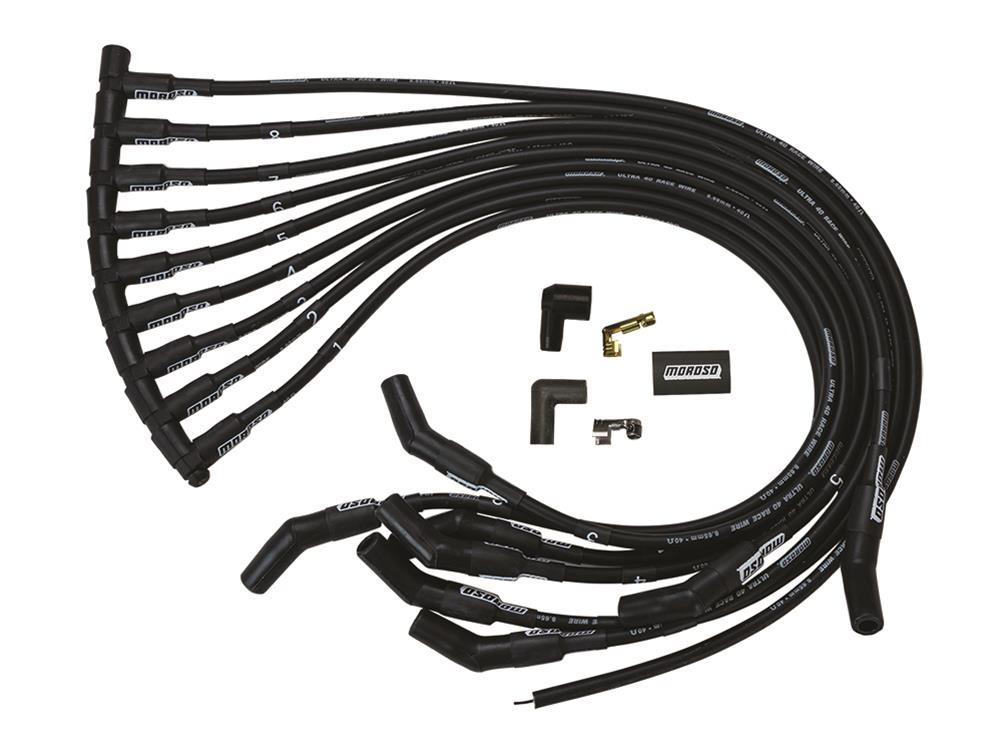 Moroso 73716 Moroso Ultra 40 Unsleeved Custom-Fit Wire Sets | Summit Racing