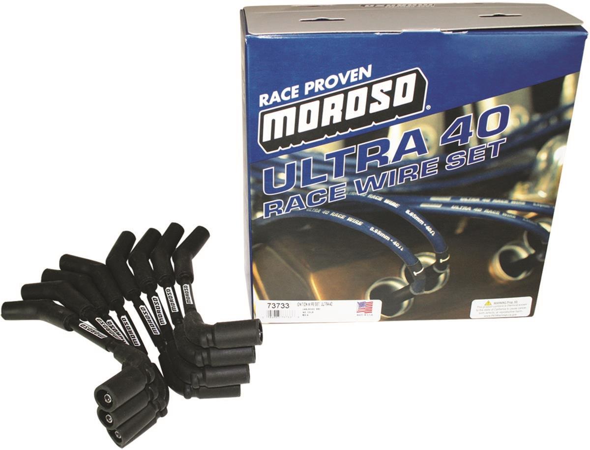 Moroso 73733 Moroso Ultra 40 Unsleeved Custom-Fit Wire Sets | Summit Racing
