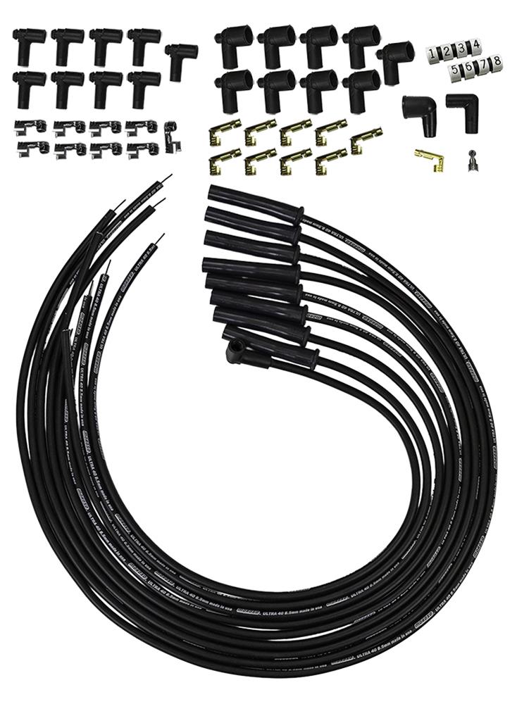 Moroso 73763 Moroso Ultra 40 Ignition Wire Sets | Summit Racing
