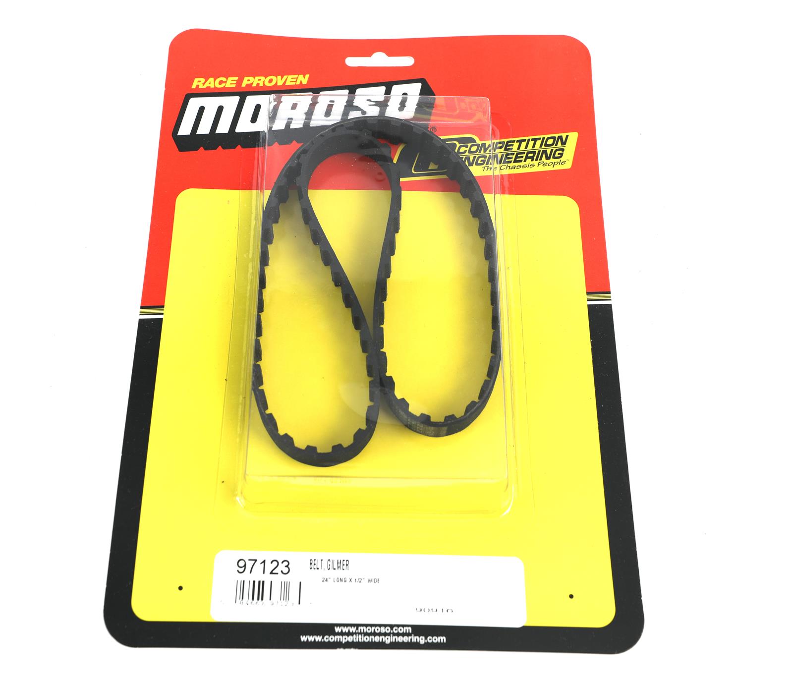Moroso 97123 Moroso Gilmer Drive Belts | Summit Racing