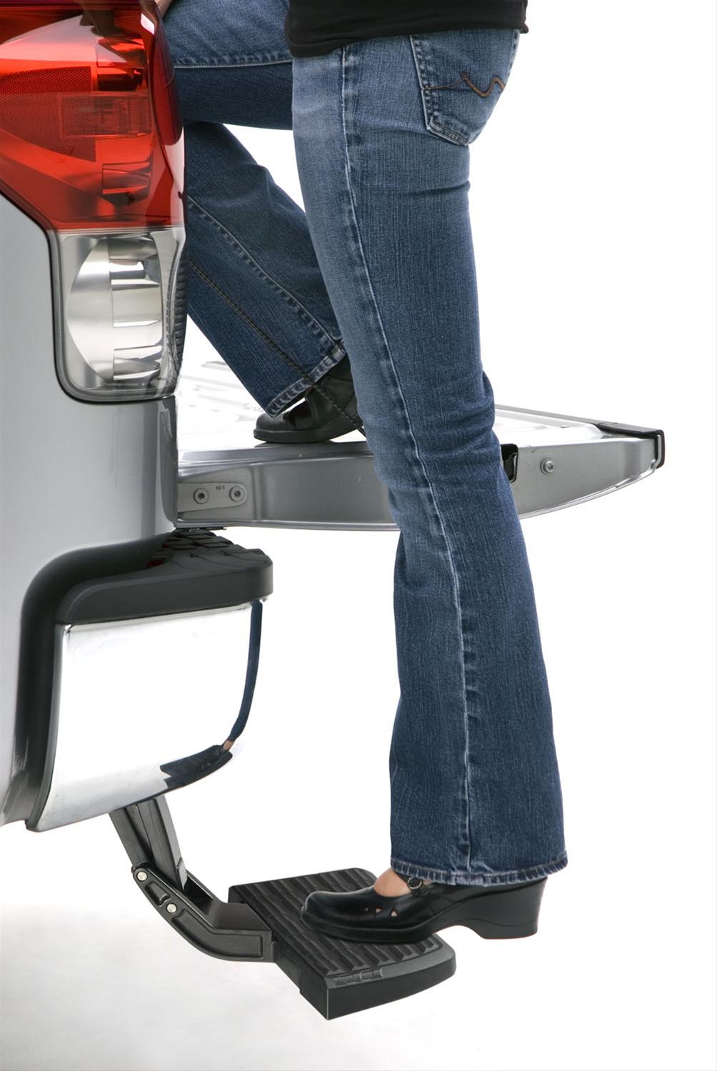 AMP Research 75307-01A AMP Research BedStep Bumper Steps | Summit Racing