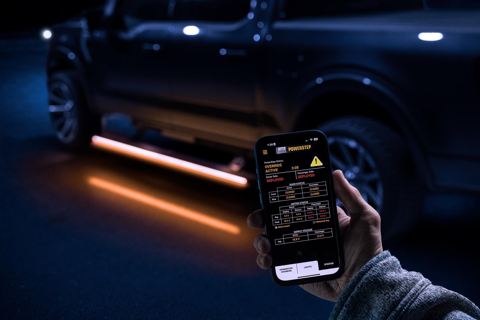 AMP Research 96240-01A AMP Research PowerStep Vision Running Boards ...