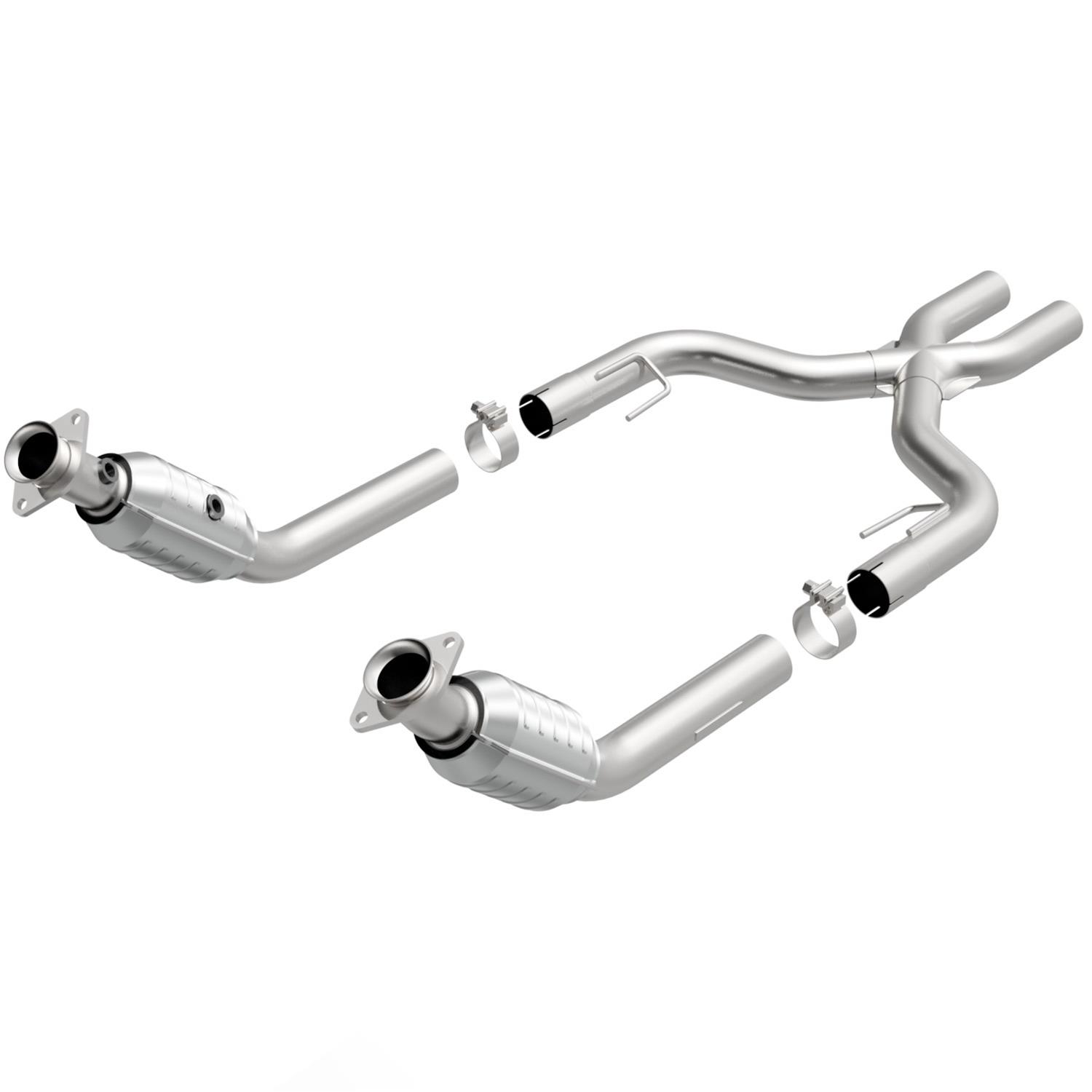MagnaFlow 15448 MagnaFlow Tru-X Stainless Steel Crossover Pipes ...