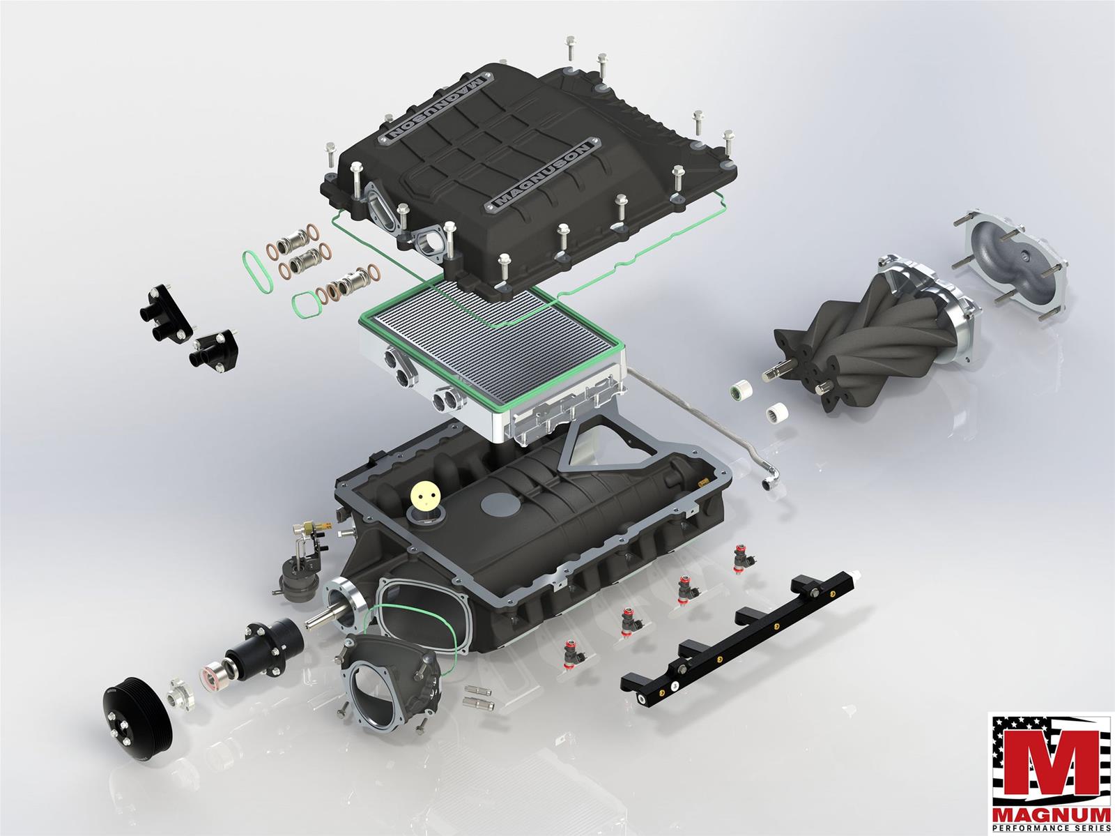 Magnuson Superchargers 05-26-62-163-BL Magnuson Supercharger Kits ...