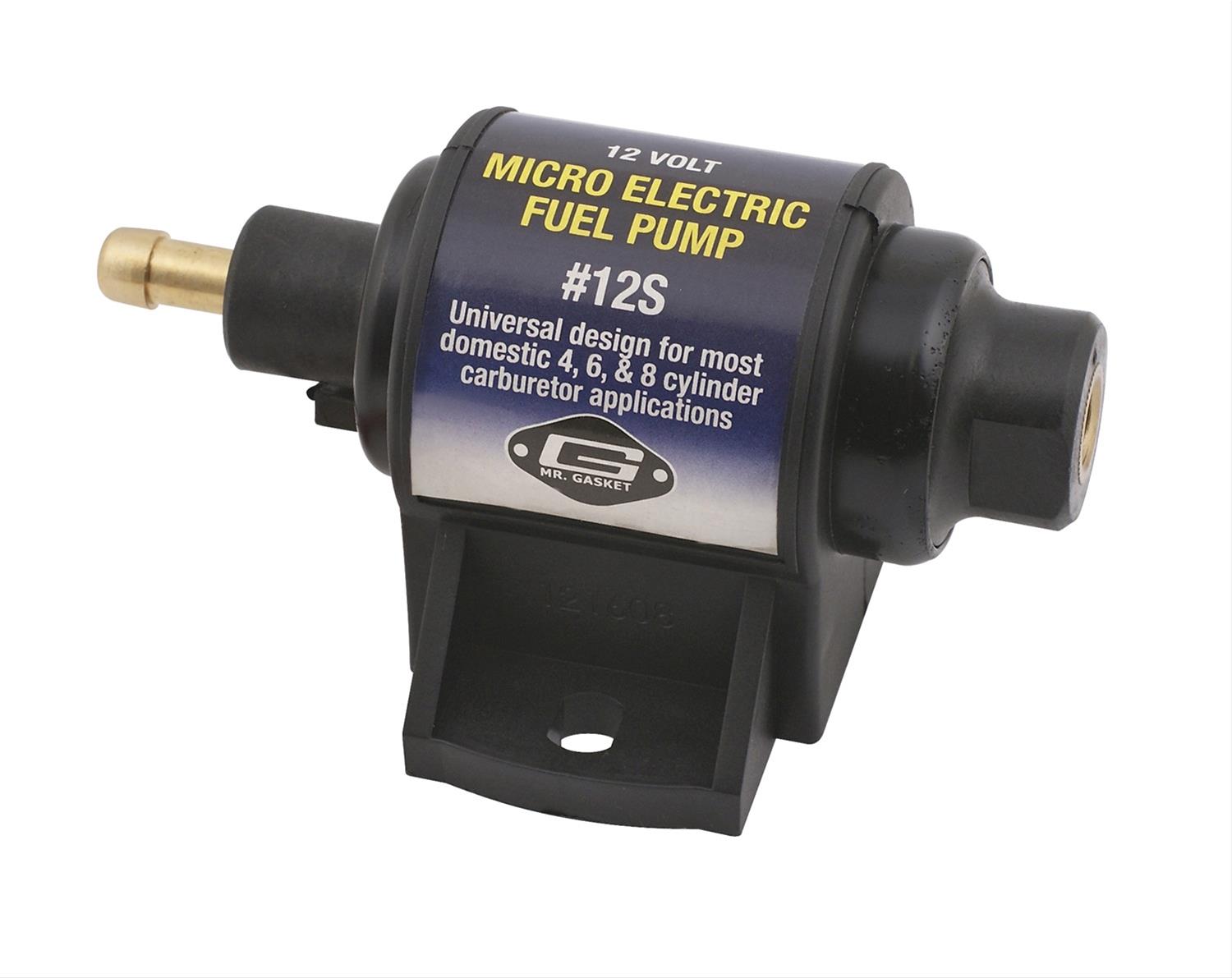 Mr. Gasket 12S Mr. Gasket Micro Electronic Fuel Pumps | Summit Racing