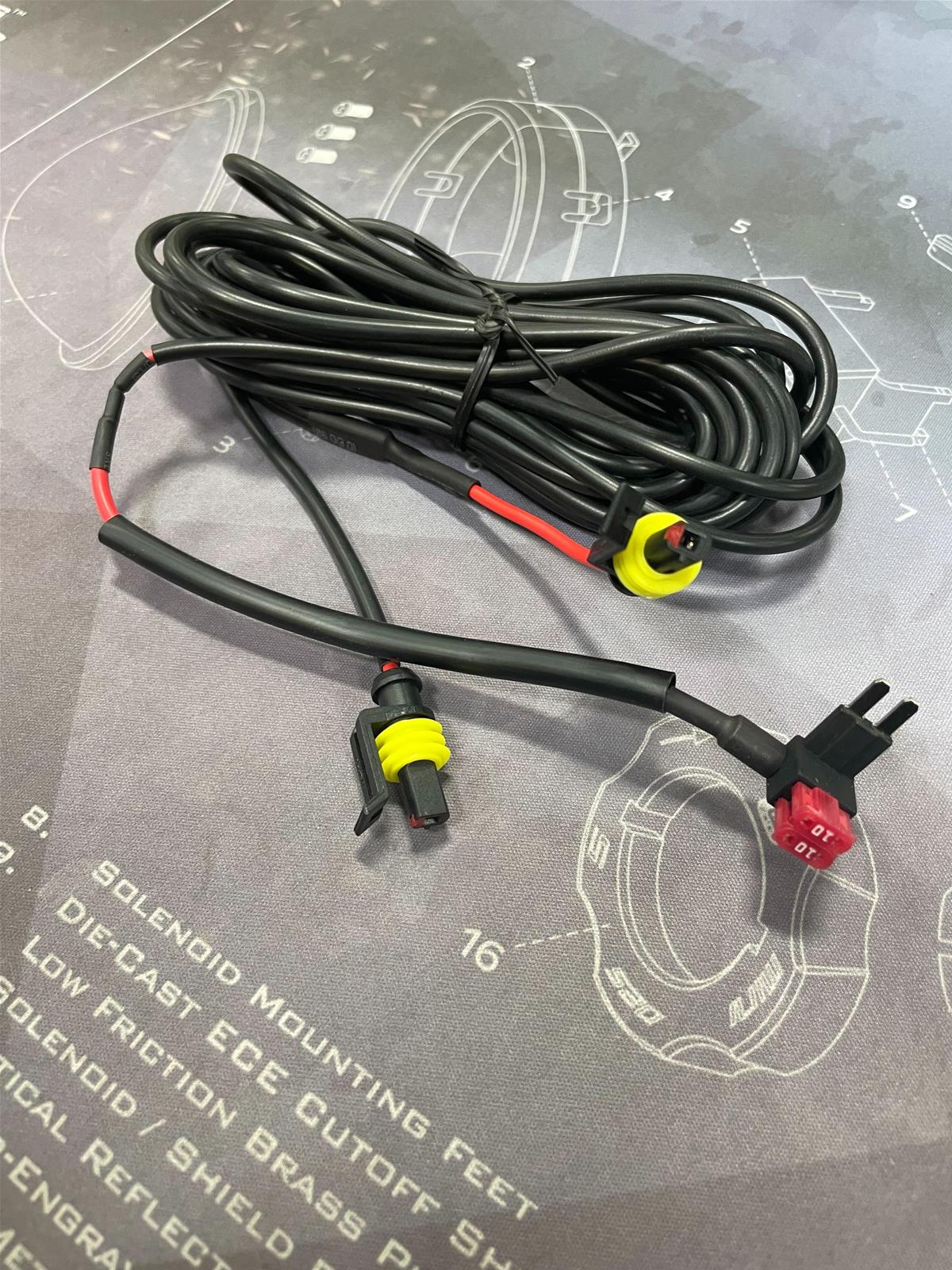 Morimoto LF501T Morimoto Micro Fuse Tap Harness | Summit Racing