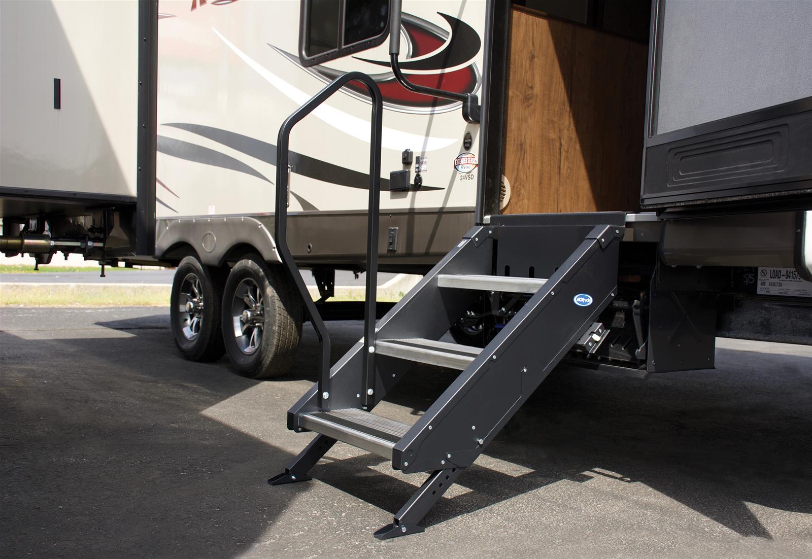 MORryde STP214-029H MORryde StepAbove Step Handrails | Summit Racing