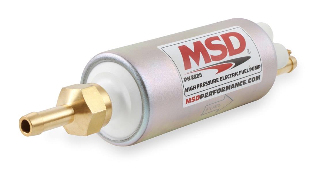 MSD Ignition 2225 MSD High-Pressure Electric Fuel Pumps | Summit Racing