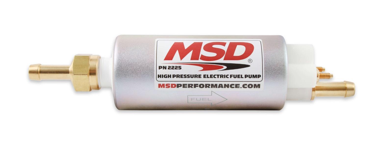 MSD Ignition 2225 MSD High-Pressure Electric Fuel Pumps | Summit Racing