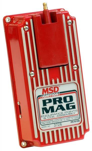 MSD Ignition 8106 MSD 12 Amp Electronic Points Boxes | Summit Racing