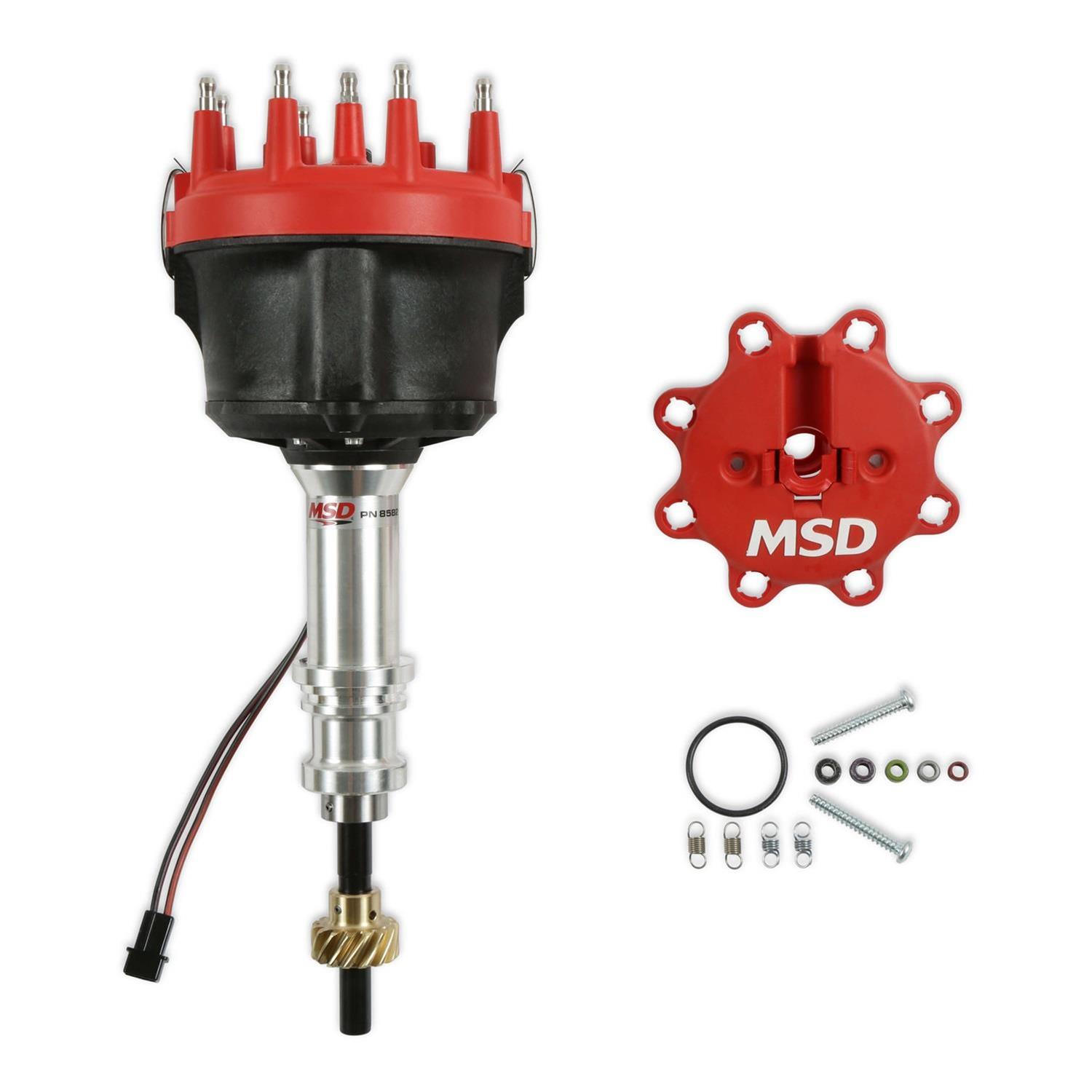 MSD Ignition 85827 MSD Billet Distributors | Summit Racing