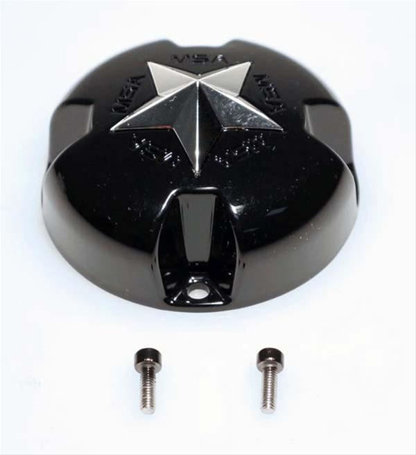 MSA Wheels MSA-CAP-B MSA Wheels Star Center Caps | Summit Racing