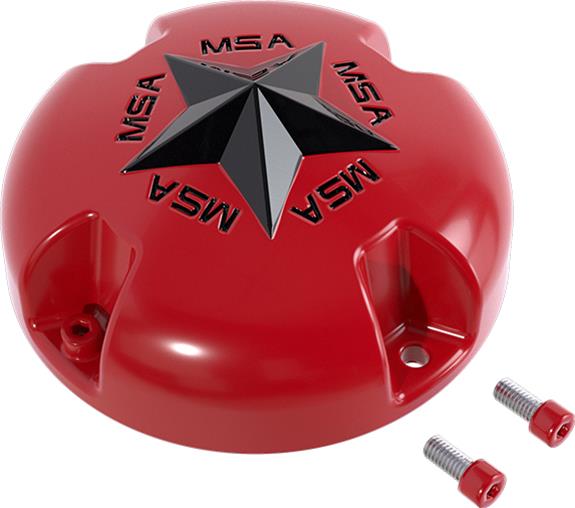 MSA Wheels MSA-CAP-R MSA Wheels Star Center Caps | Summit Racing