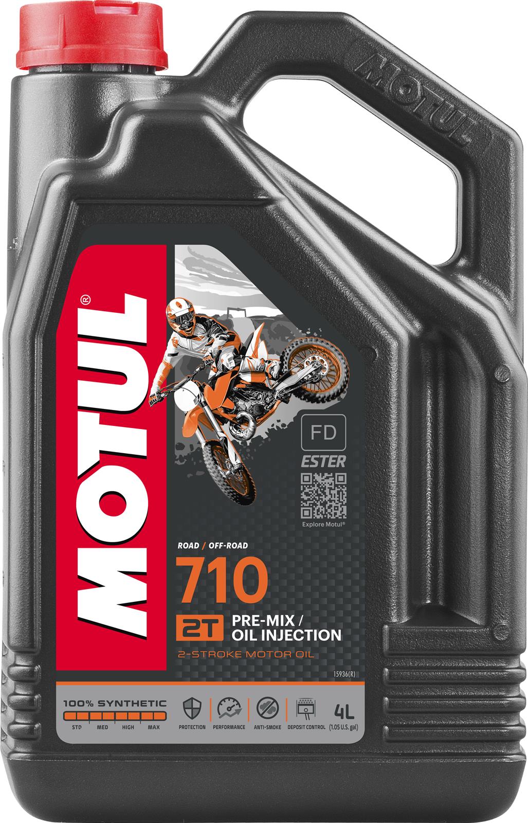 MOTUL 104035 Motul 710 2T Motorcycle Oil | Summit Racing