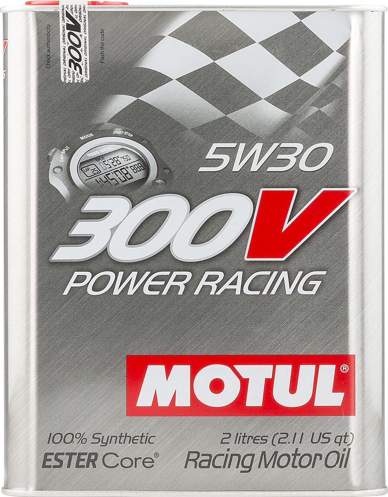 MOTUL 104241 Motul 300V Synthetic Racing Oil | Summit Racing