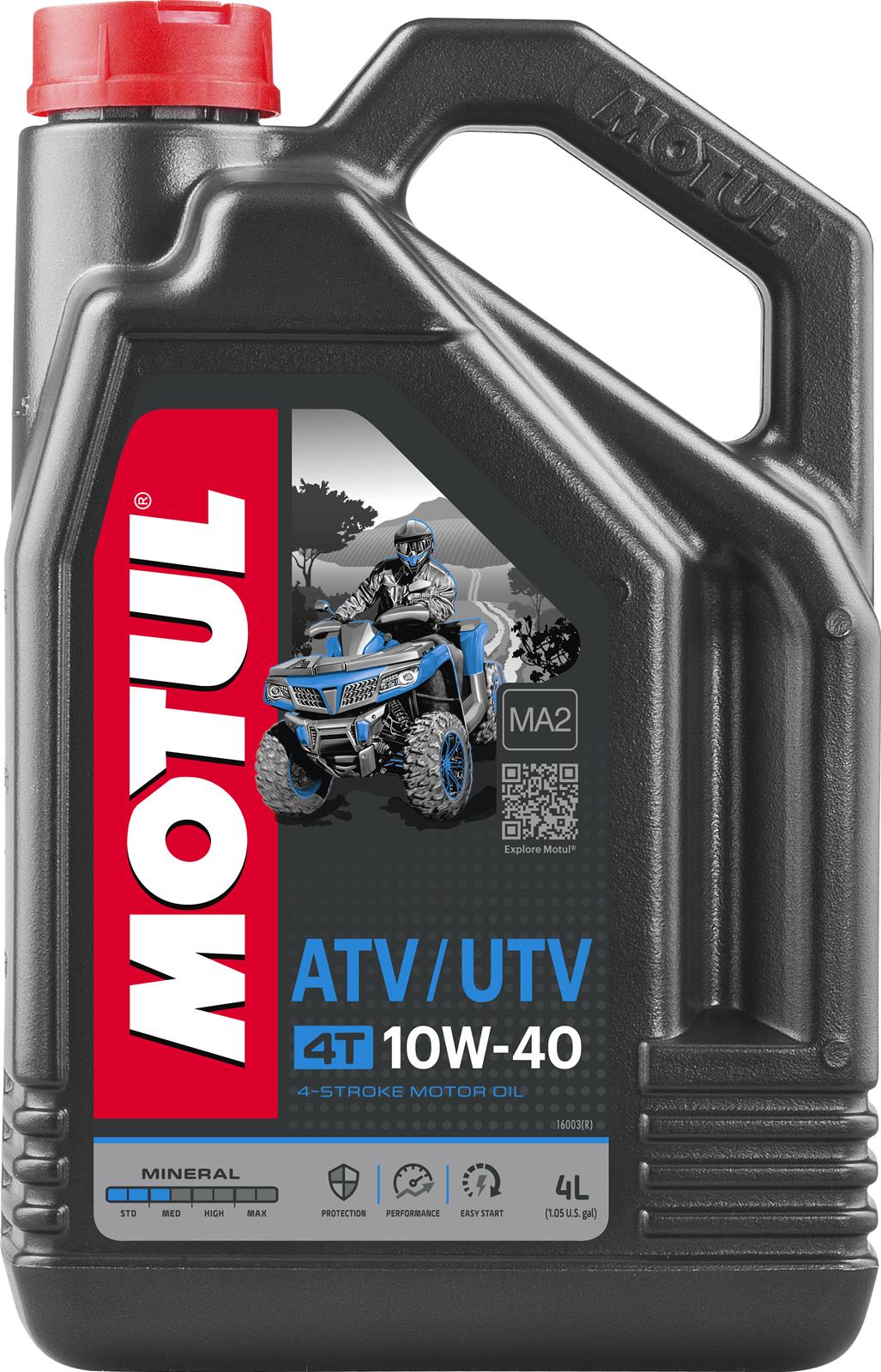 MOTUL 105879 Motul 4T ATV-UTV Engine Oil | Summit Racing