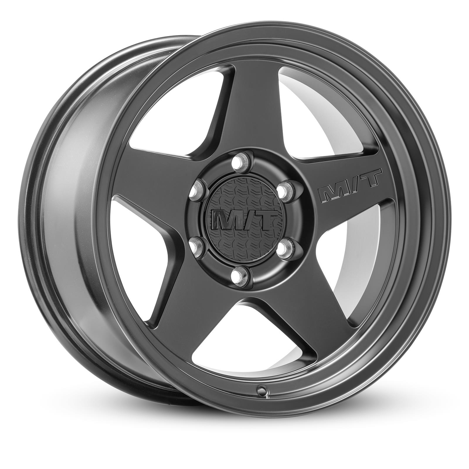 Mickey Thompson 274542 Mickey Thompson Open 5 Satin Black Wheels ...