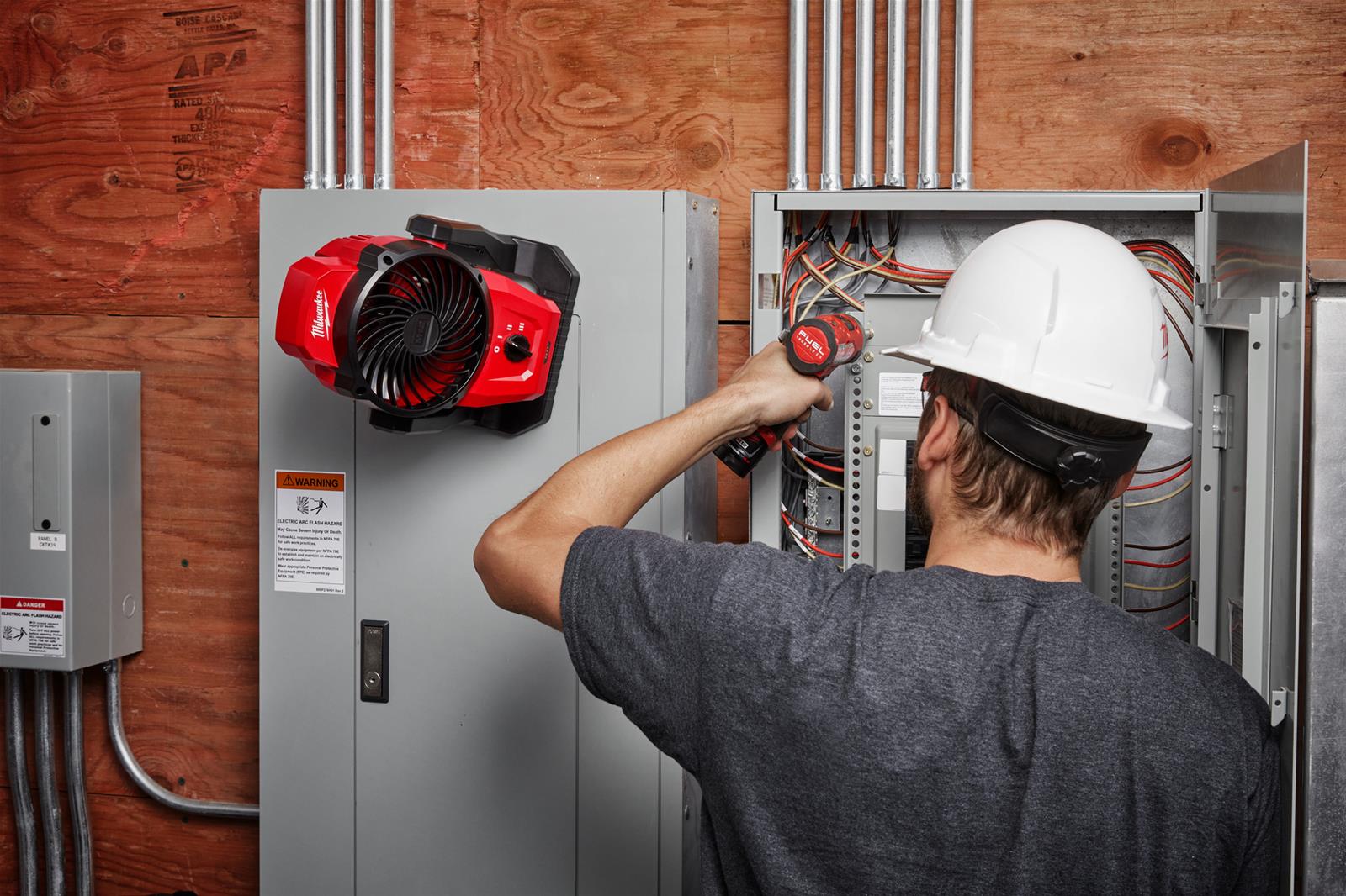 Milwaukee Tool 0820-20 Milwaukee M12 Mounting Fans | Summit Racing