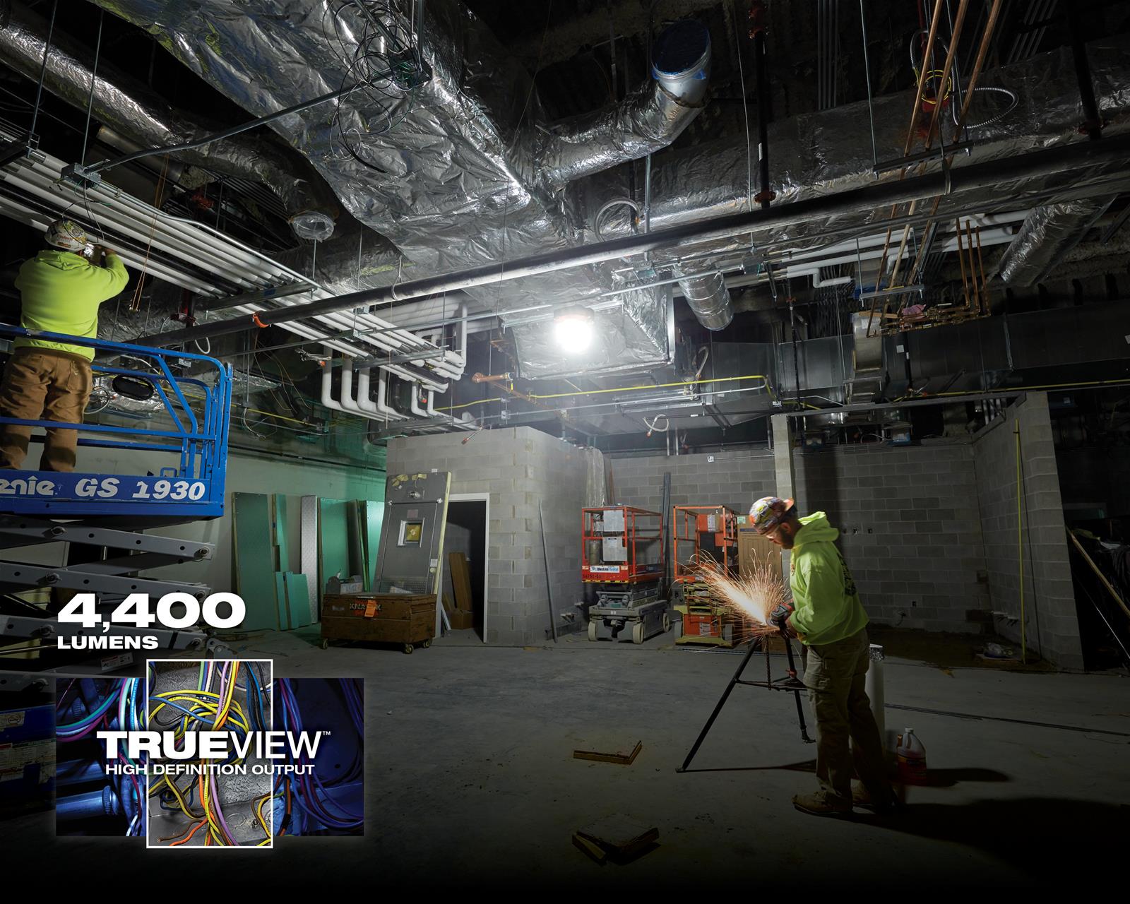 Milwaukee Tool 2145-20 Milwaukee M18 RADIUS Compact Site Lights ...