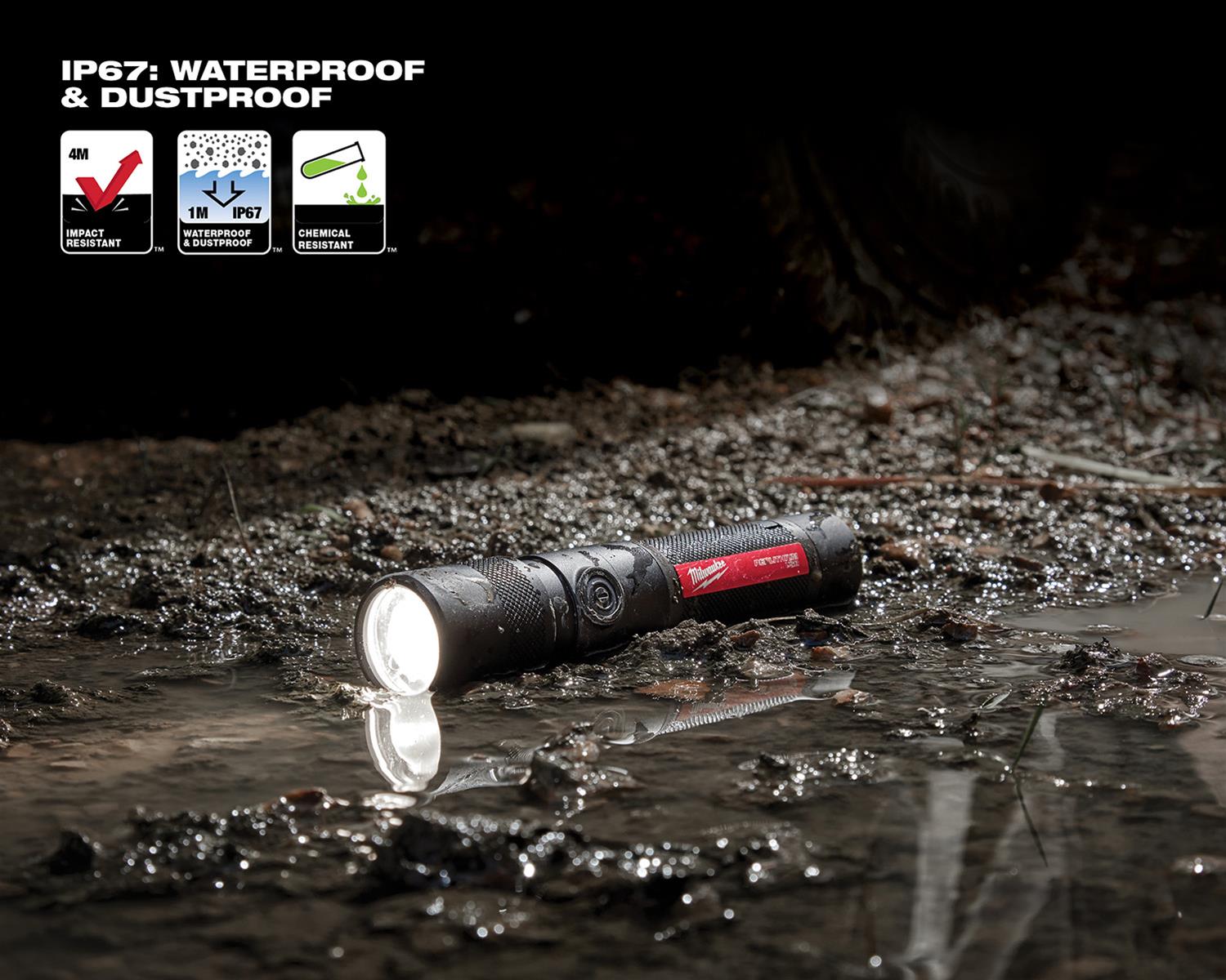 Milwaukee Tool 2161-21 Milwaukee USB Rechargeable 1100L Twist Focus ...