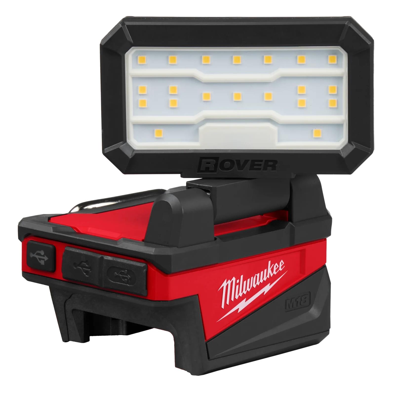 Milwaukee Tool 2359-20 Milwaukee M18 ROVER Compact Folding Flood Lights ...