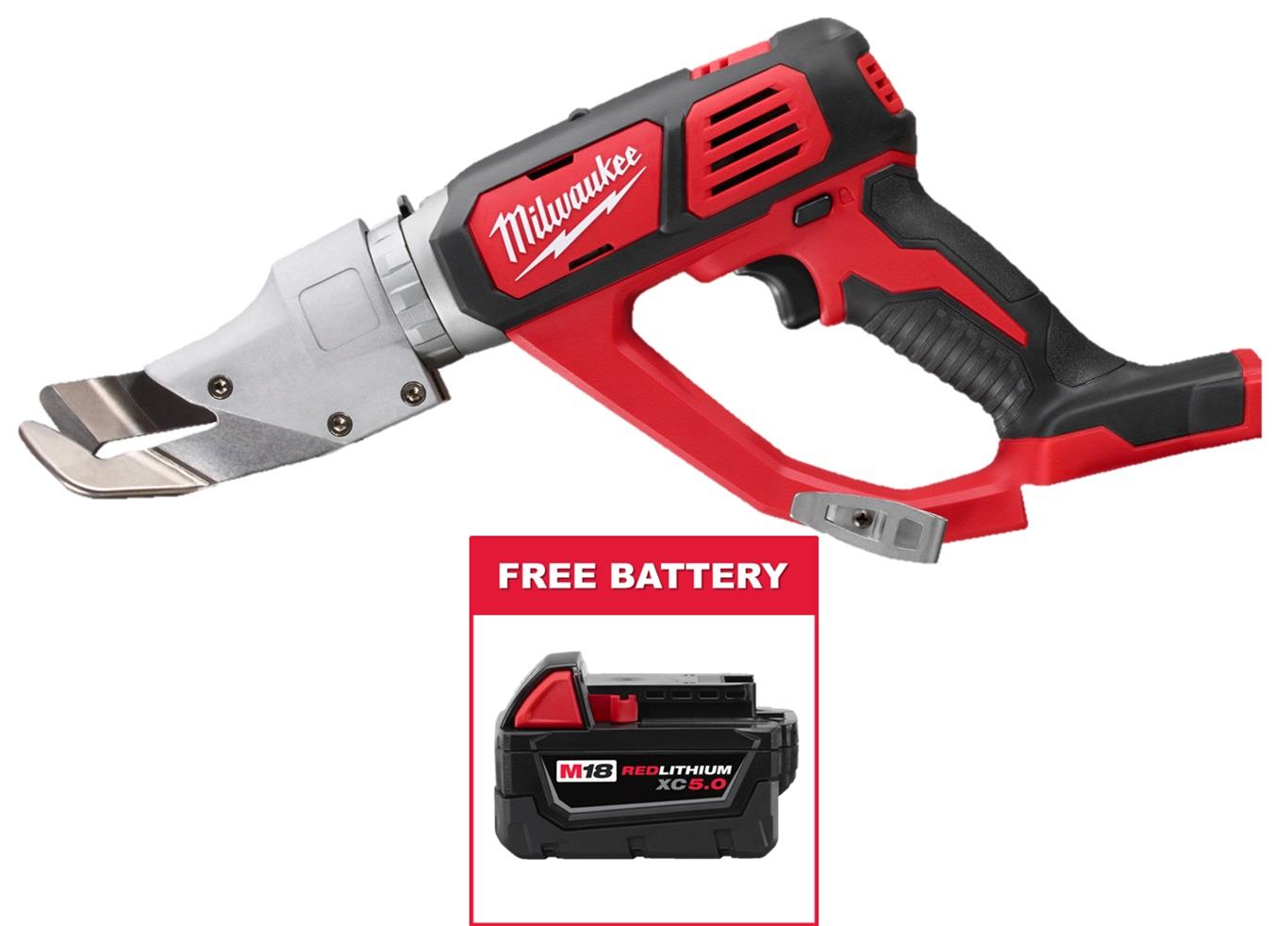 Milwaukee Tool 2637-20 Milwaukee M18 Cordless Single Cut Shears ...