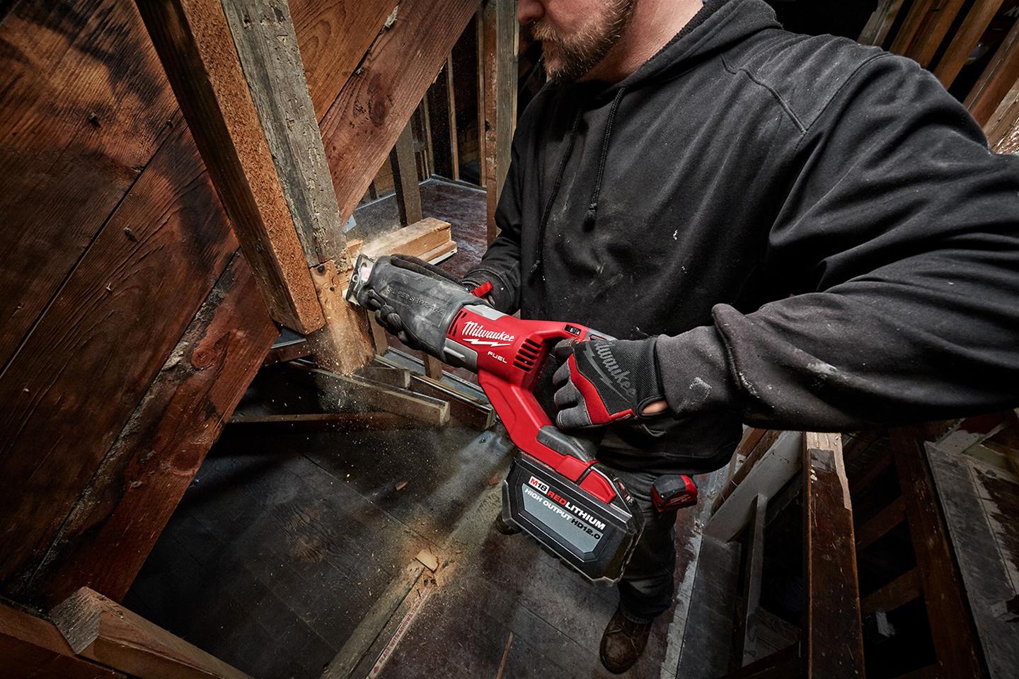 Milwaukee Tool 2722-20 Milwaukee M18 FUEL SUPER SAWZALL Reciprocating ...