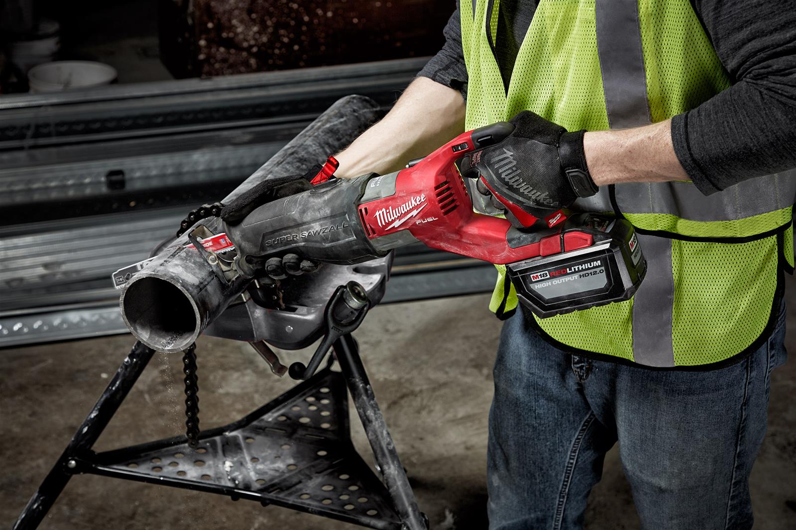 Milwaukee Tool 2722-20 Milwaukee M18 FUEL SUPER SAWZALL Reciprocating ...