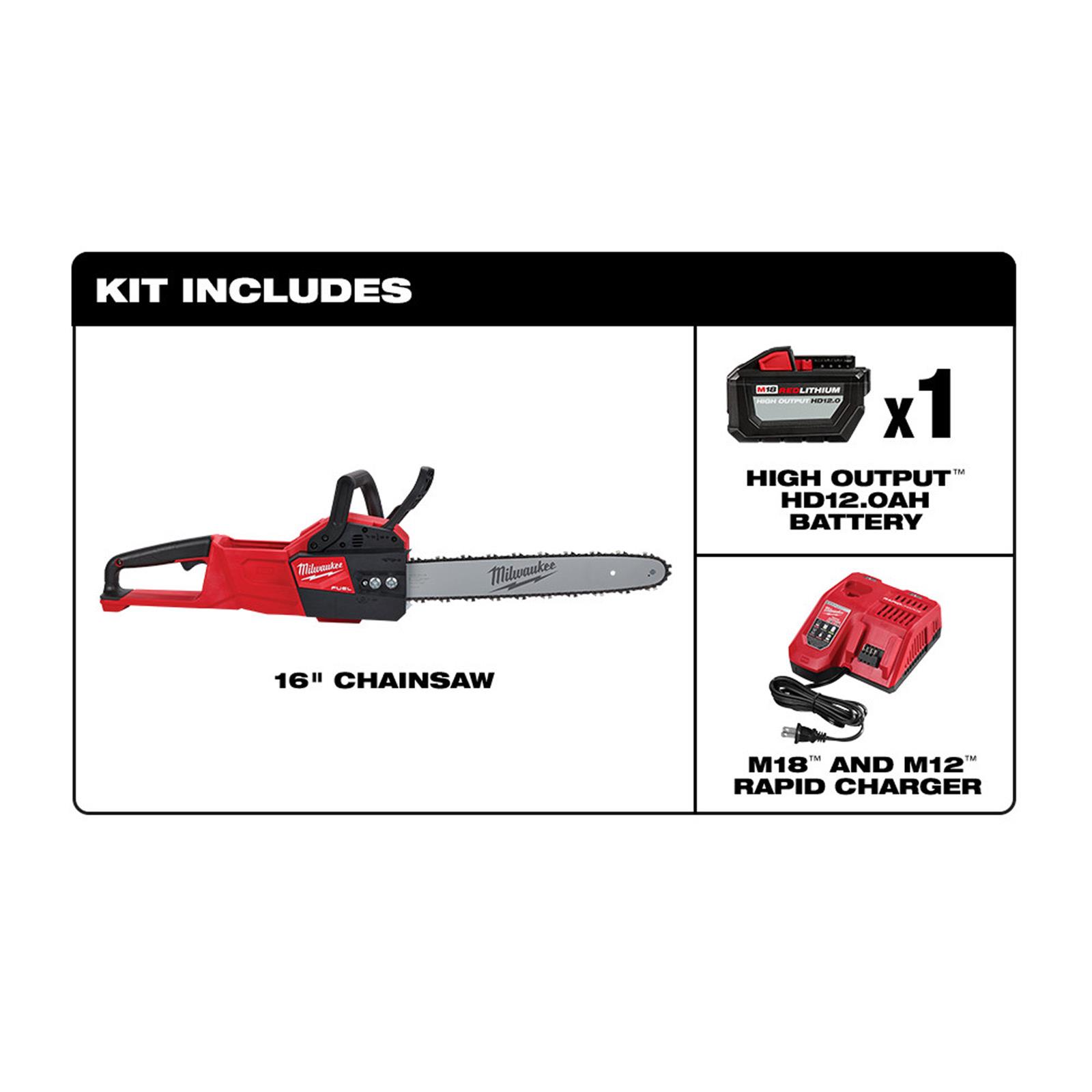 Milwaukee Tool 2727-21HD Milwaukee M18 FUEL 16 in. Chainsaws | Summit ...