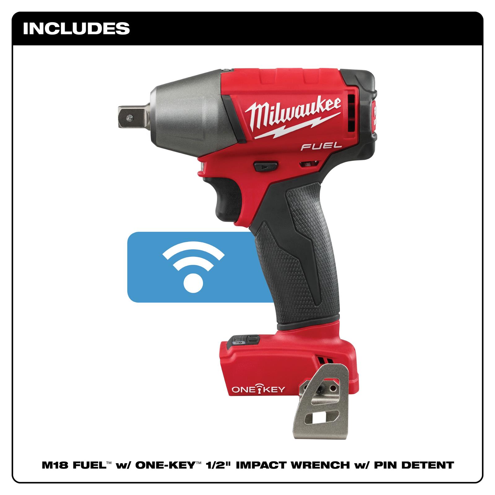Milwaukee Tool 2759-20 Milwaukee M18 FUEL 1/2 in. Compact Impact Wrench ...