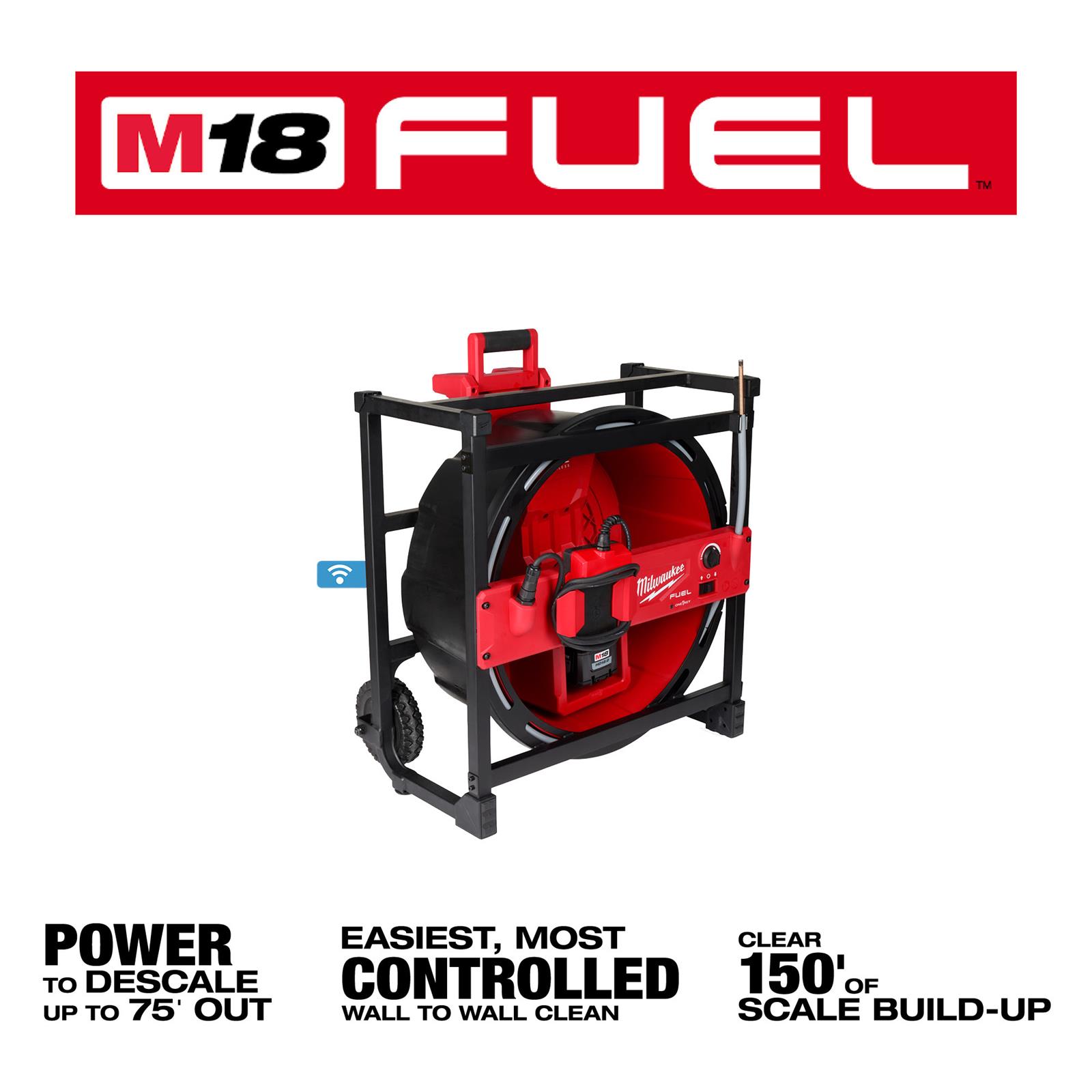 Milwaukee Tool 2819-22 Milwaukee M18 FUEL High-Speed Chain Snakes ...