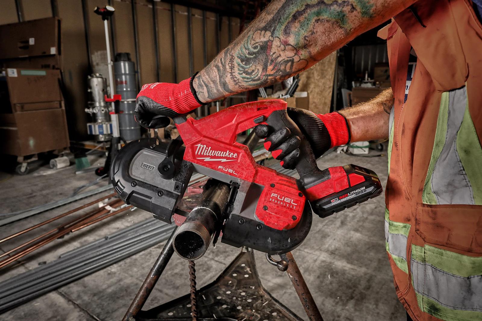 Milwaukee Tool 2829-20 Milwaukee M18 FUEL Compact Band Saws | Summit Racing