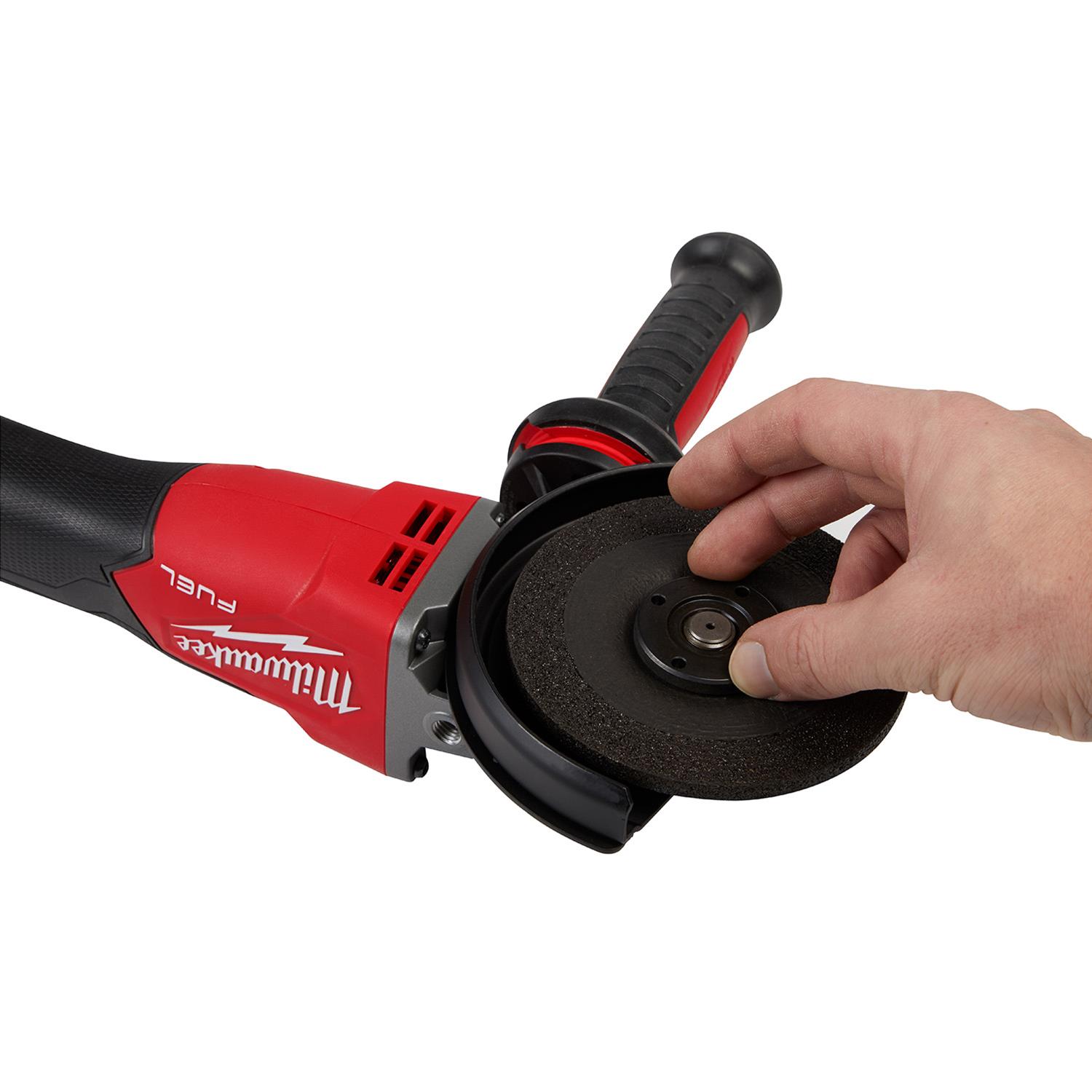 Milwaukee Tool 2887-20 Milwaukee M18 FUEL 5 in. Flathead Braking Angle ...