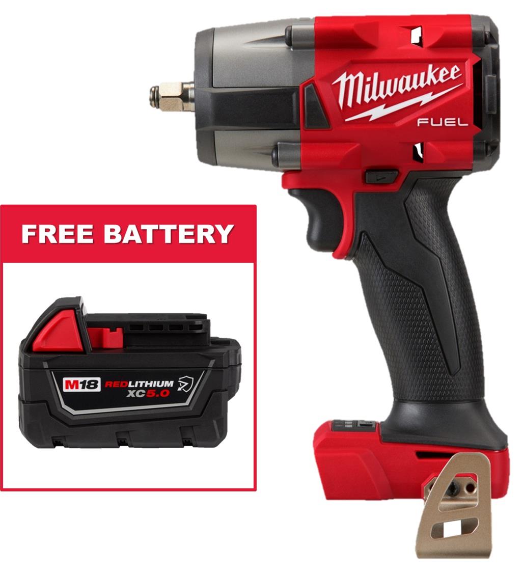 Milwaukee Tool 2960-20 Milwaukee M18 FUEL 3/8 Mid-Torque Impact Wrench ...