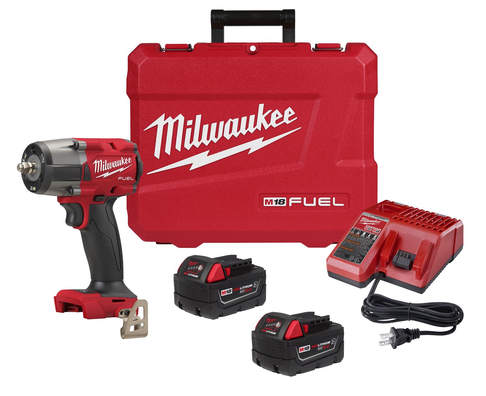 Milwaukee Tool 2960-22R Milwaukee M18 FUEL 3/8 Mid-Torque Impact Wrench ...