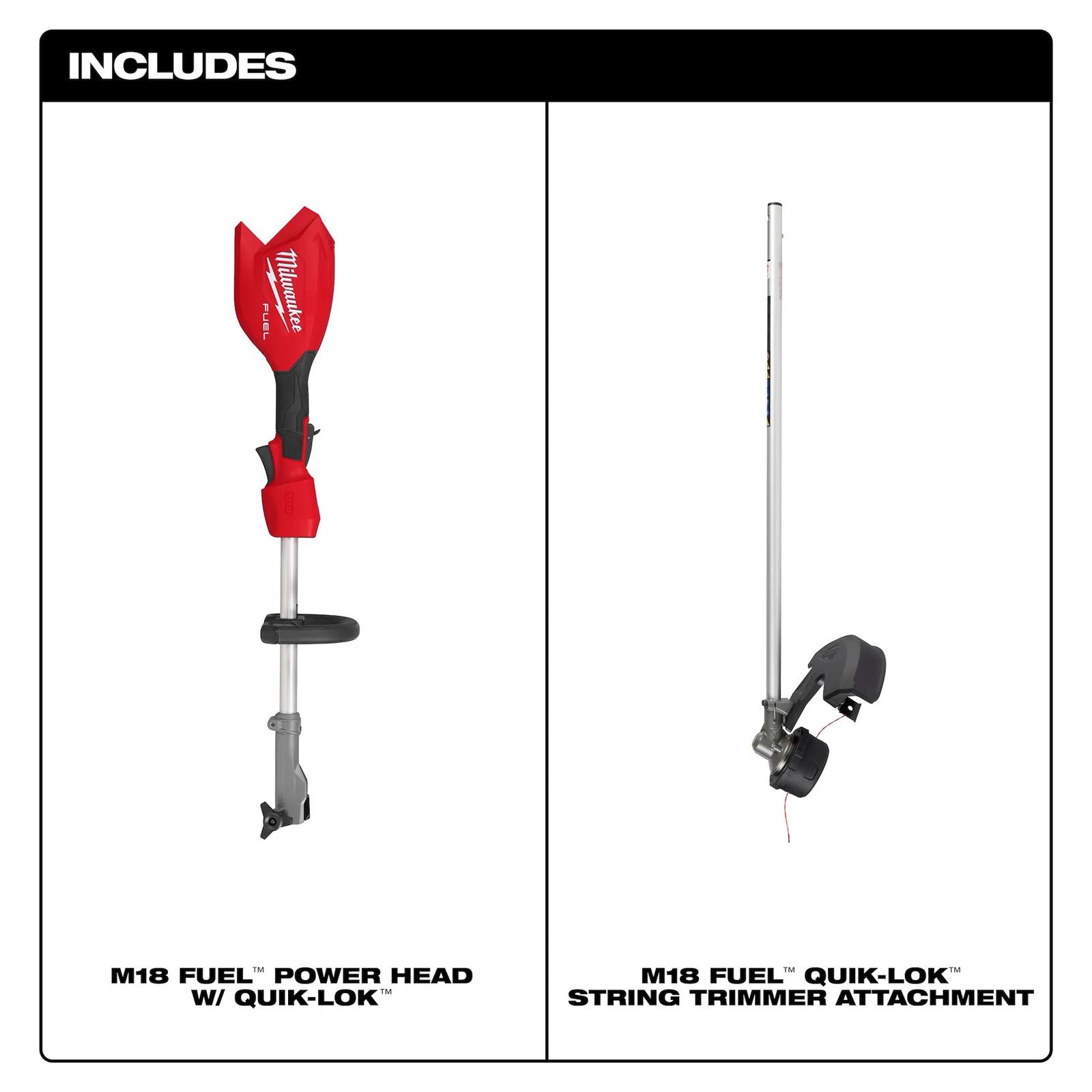 Milwaukee Tool 3016-20ST Milwaukee M18 FUEL String Trimmers with Quik-Lok | Summit Racing