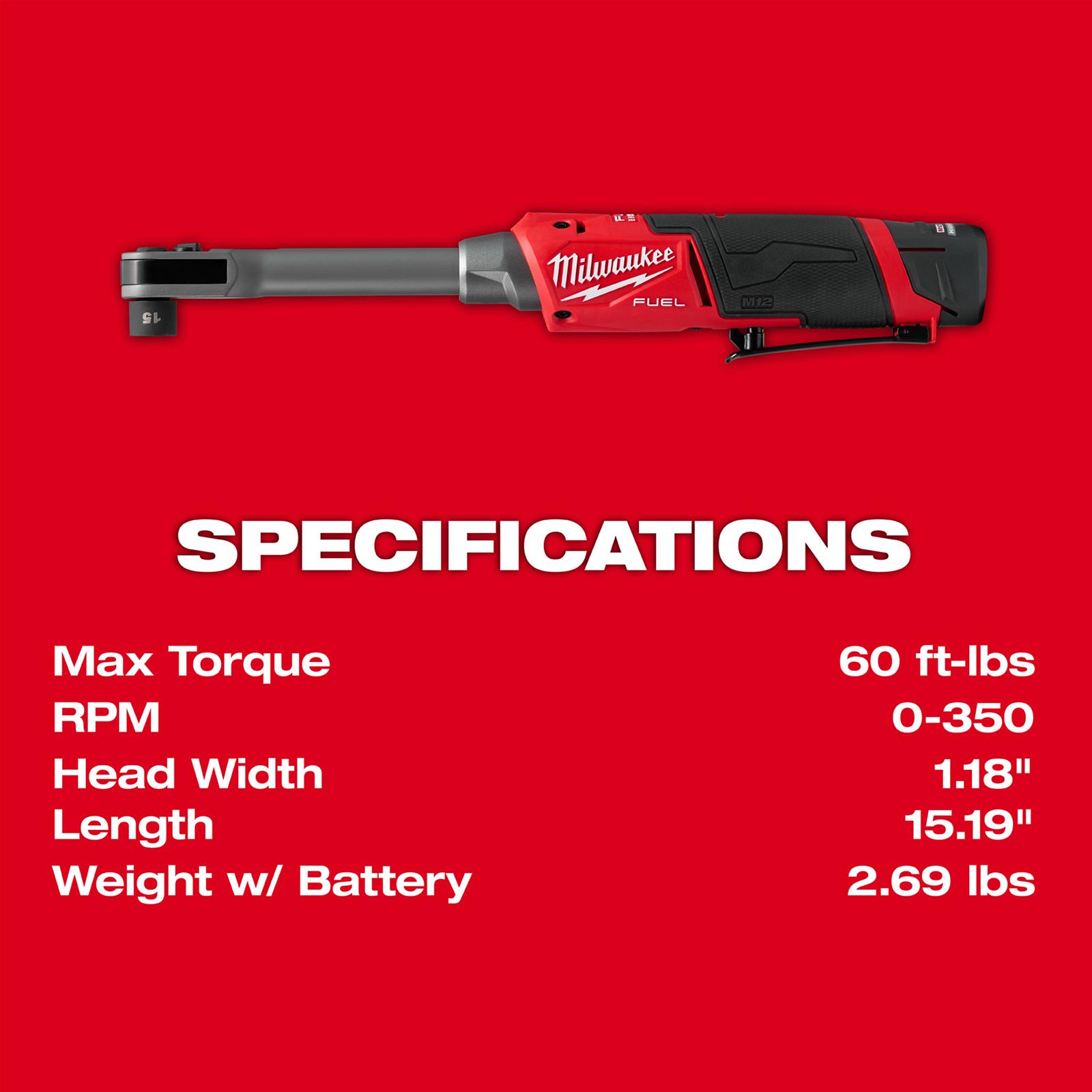Milwaukee Tool 3050-21 Milwaukee INSIDER Box Ratchets | Summit Racing