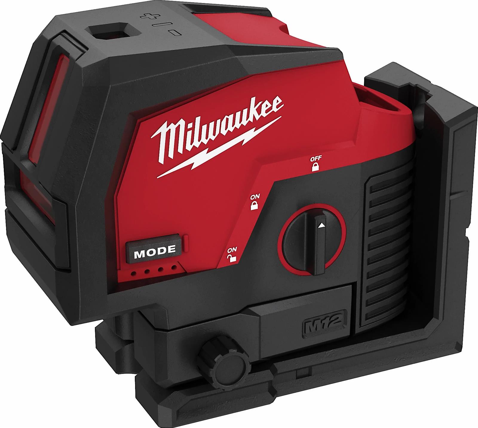 Milwaukee Tool 3622-20 Milwaukee M12 Green Cross Line and Plumb Point Lasers | Summit Racing