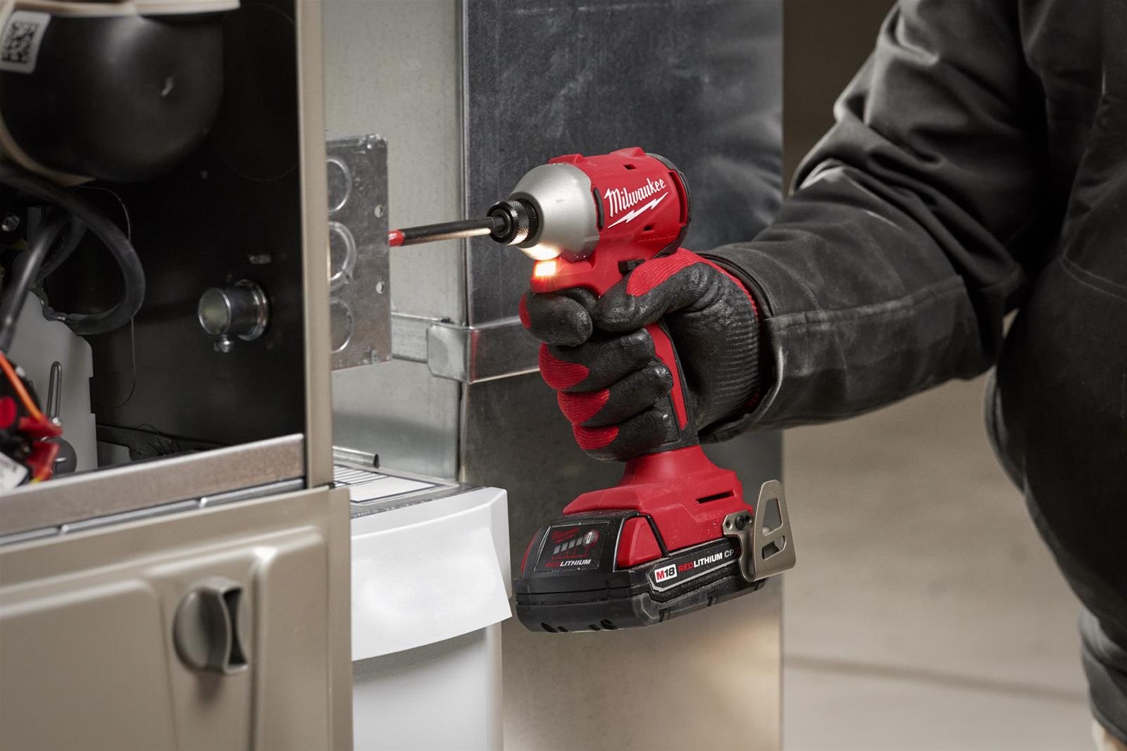 Milwaukee Tool 3650-20 Milwaukee M18 Compact Brushless 1/4 in. Hex ...