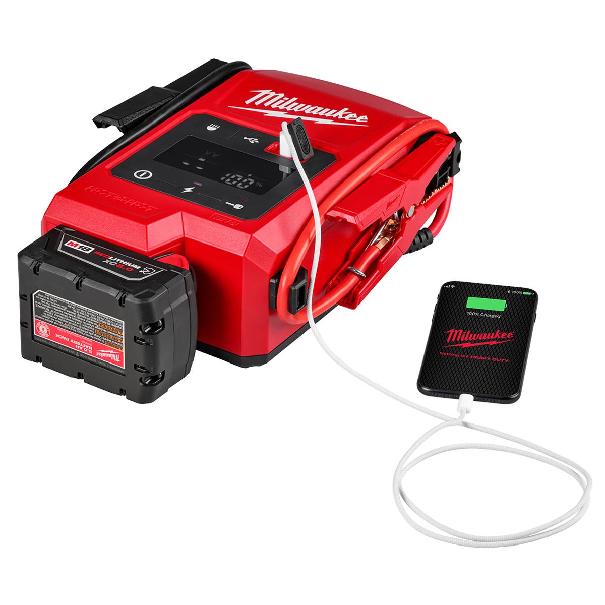 Milwaukee Tool 3841-20 Milwaukee M18 HOTSHOT Jump Starters | Summit Racing