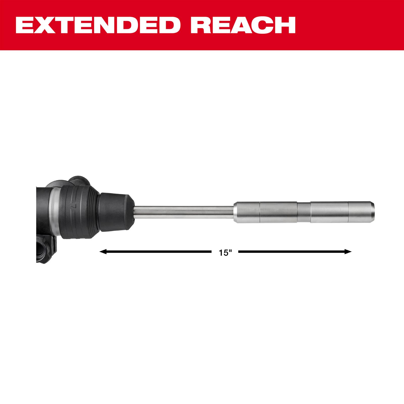 Milwaukee Tool 48-20-6951 Milwaukee MAX-LOK Extension and Adapters ...