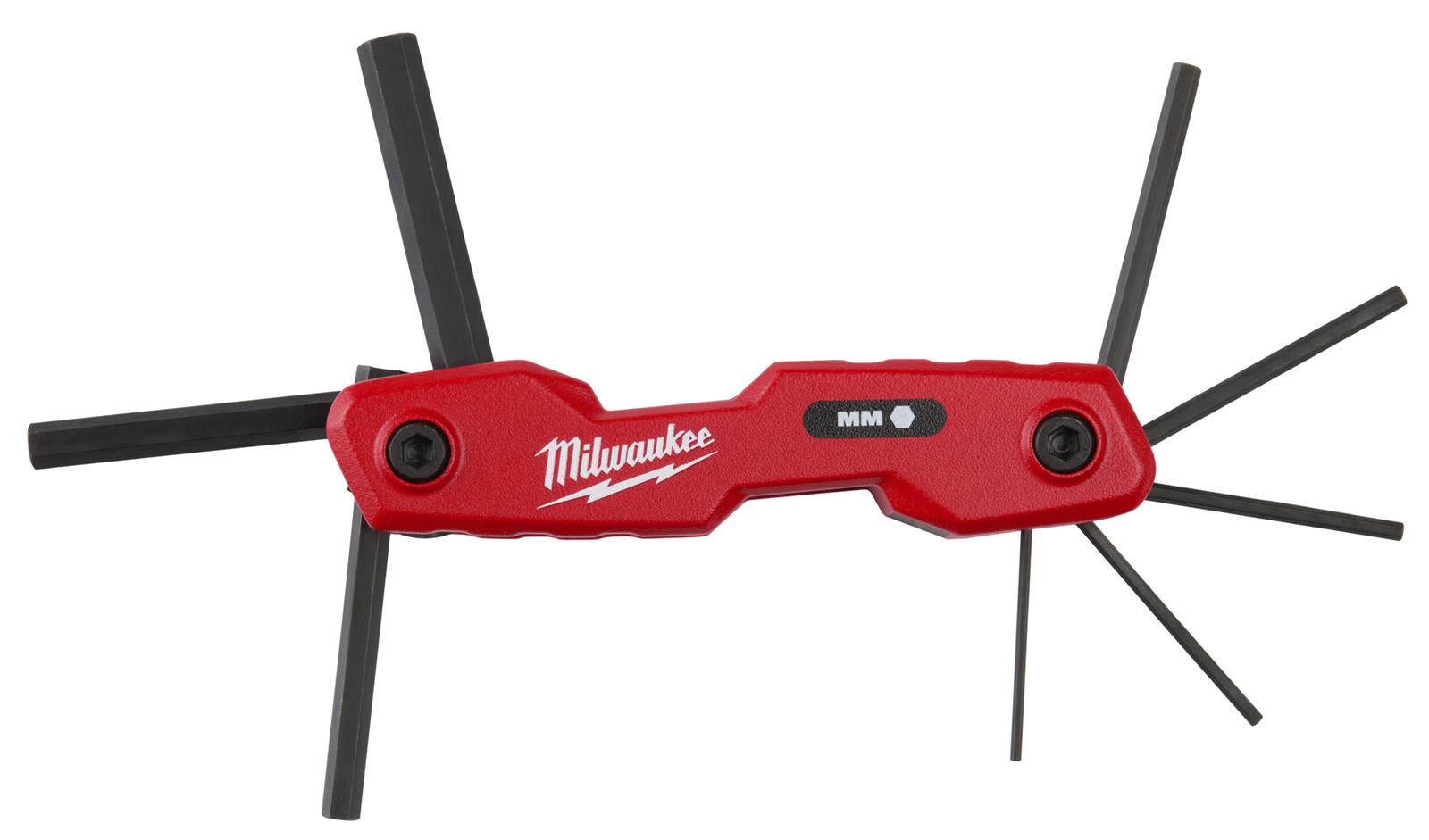 Milwaukee Tool 48-22-2182 Milwaukee Folding Hex Key Sets | Summit Racing