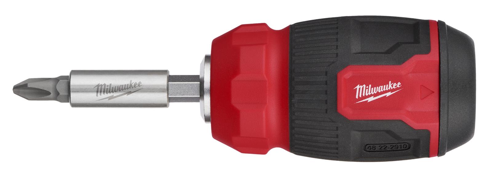 Milwaukee Tool 48-22-2910 Milwaukee 8-in-1 Compact Multi-Bit Drivers ...