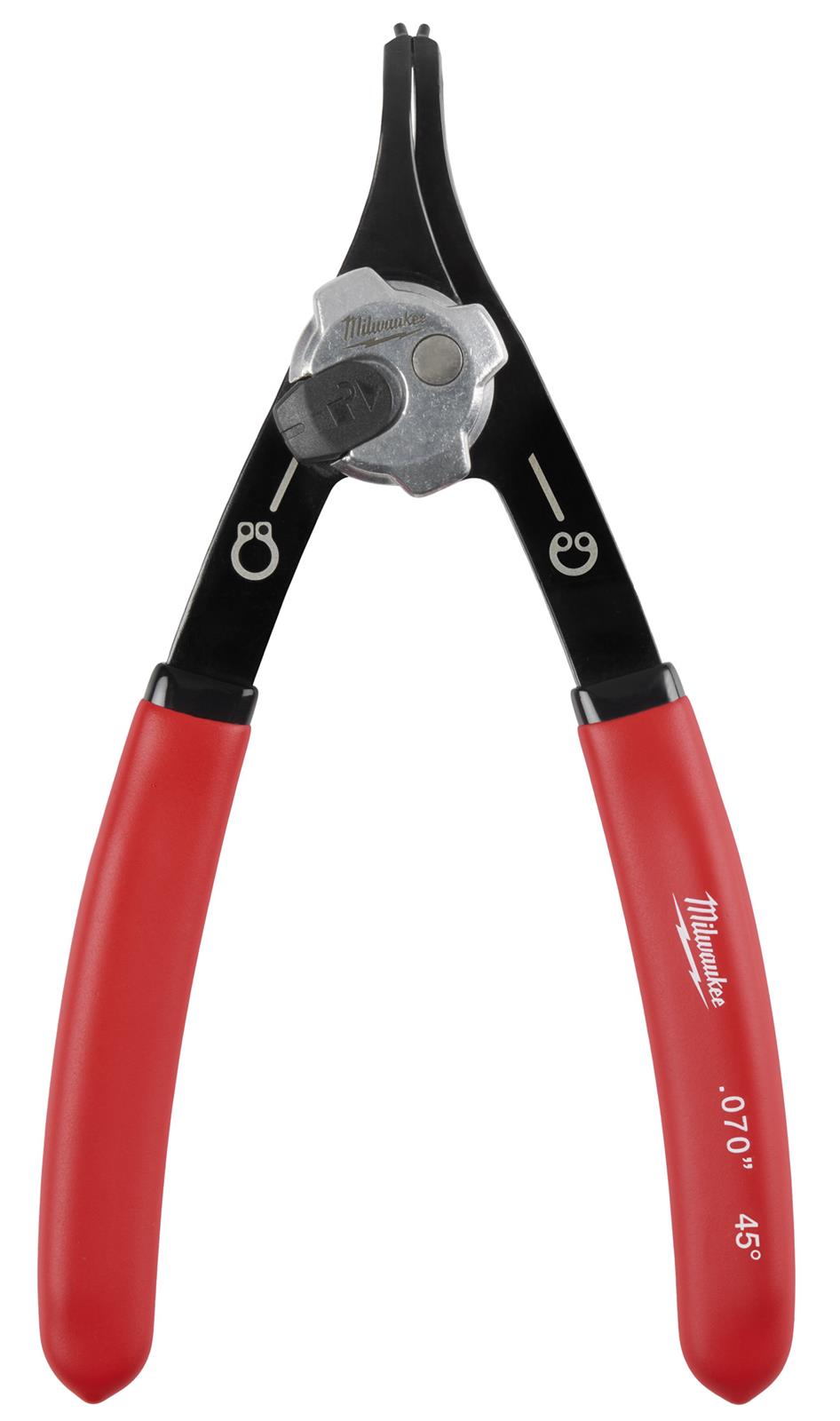 Milwaukee Tool 48-22-6537 Milwaukee Convertible Snap Ring Pliers ...
